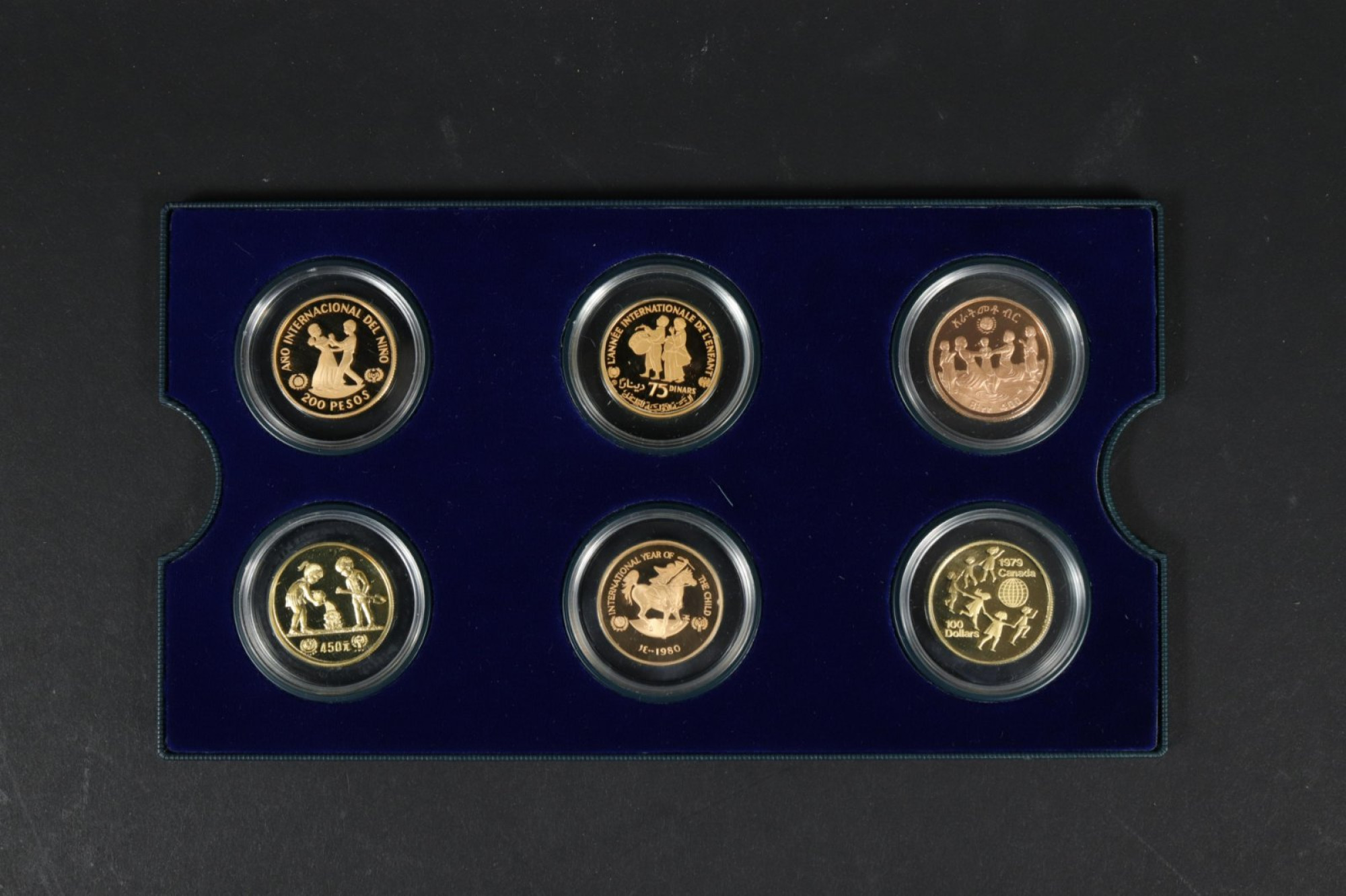 UNICEF International Year of Child Gold Coin Set - Capsule Auctions
